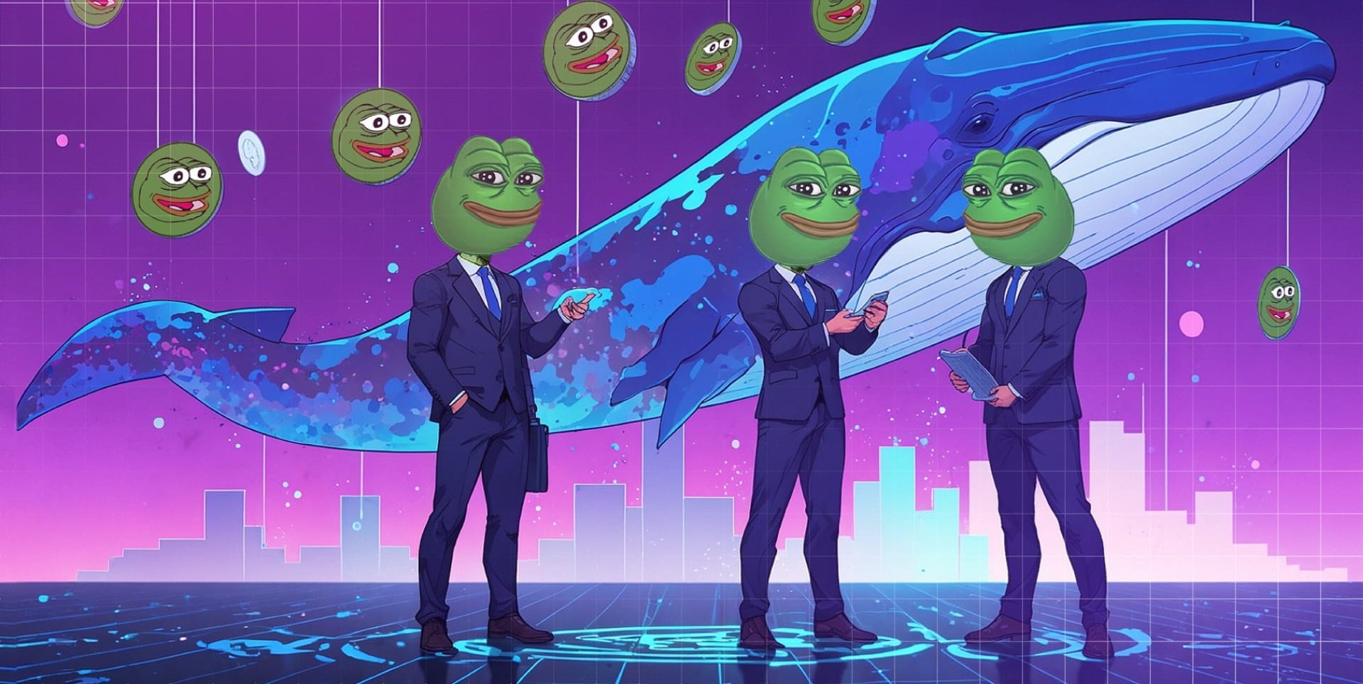Velryby akumulují meme coin PEPE ve velkém. Dočkáme se nových cenových ...